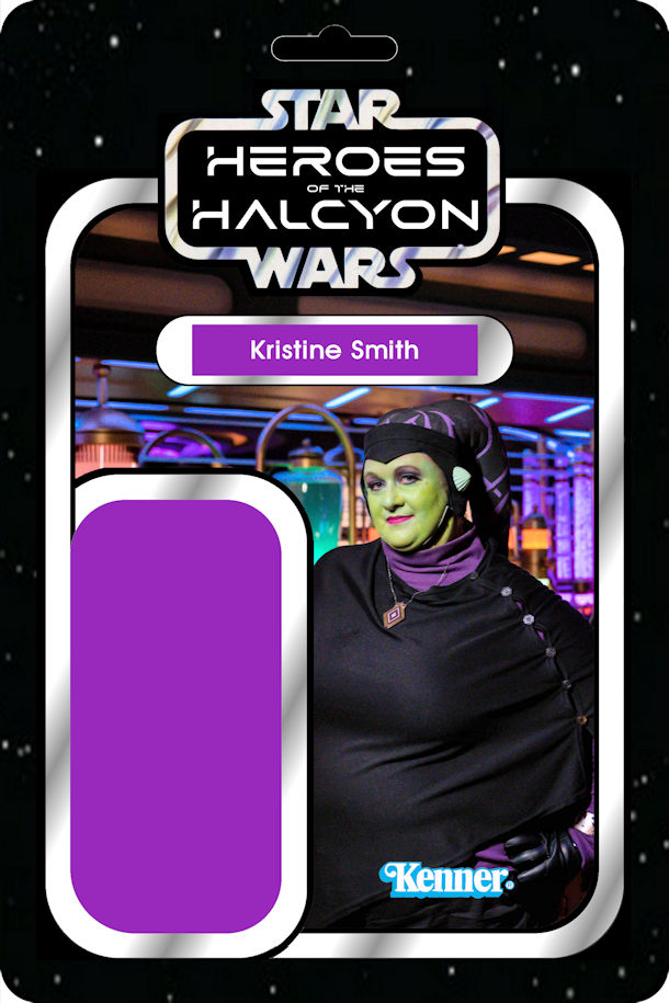 Meet Kristine Smith ("Captain Ma'Li Ficent") - Heroes of the Halcyon